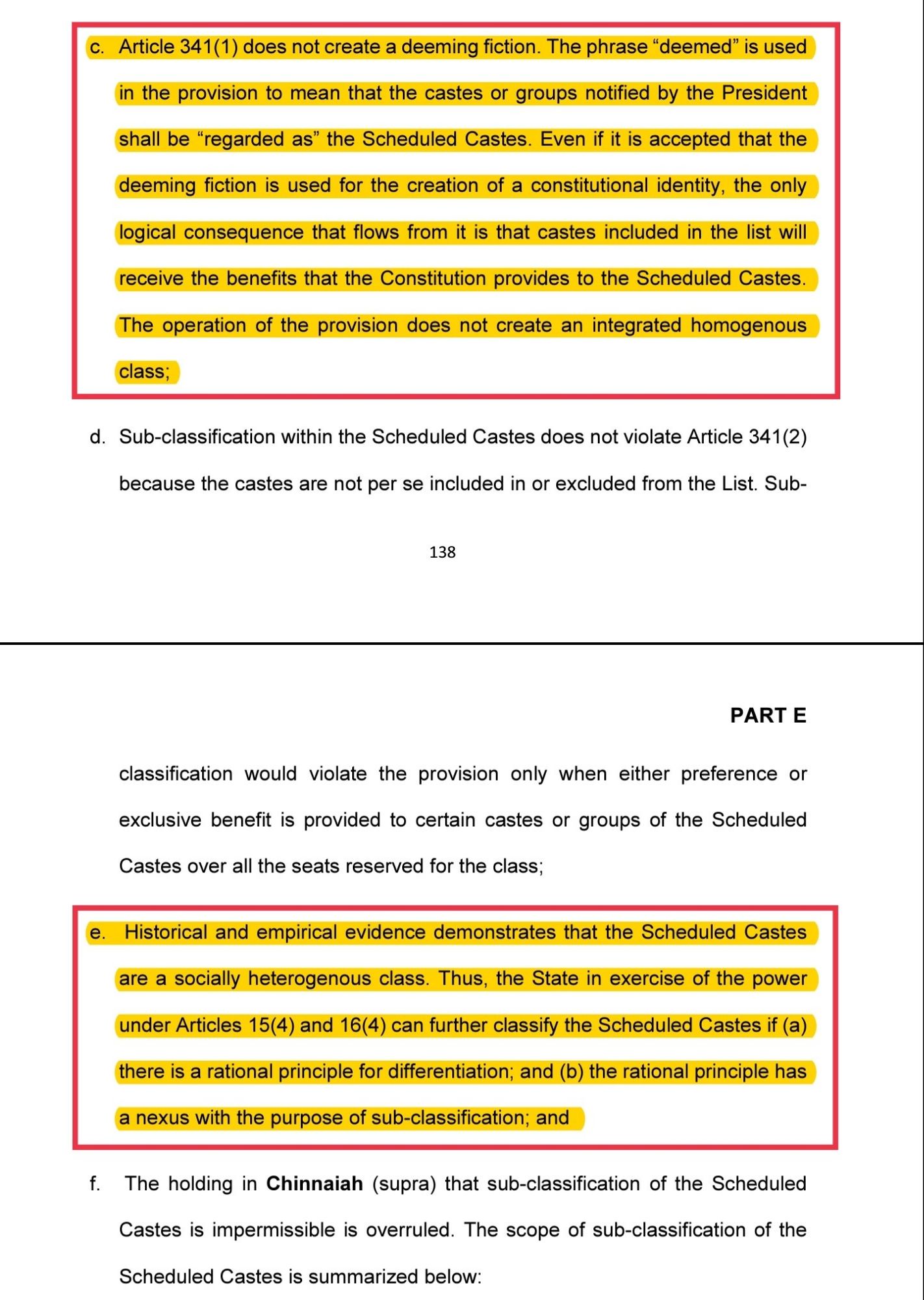 Sub-classification of Scheduled Castes: How the Supreme Court of India ...