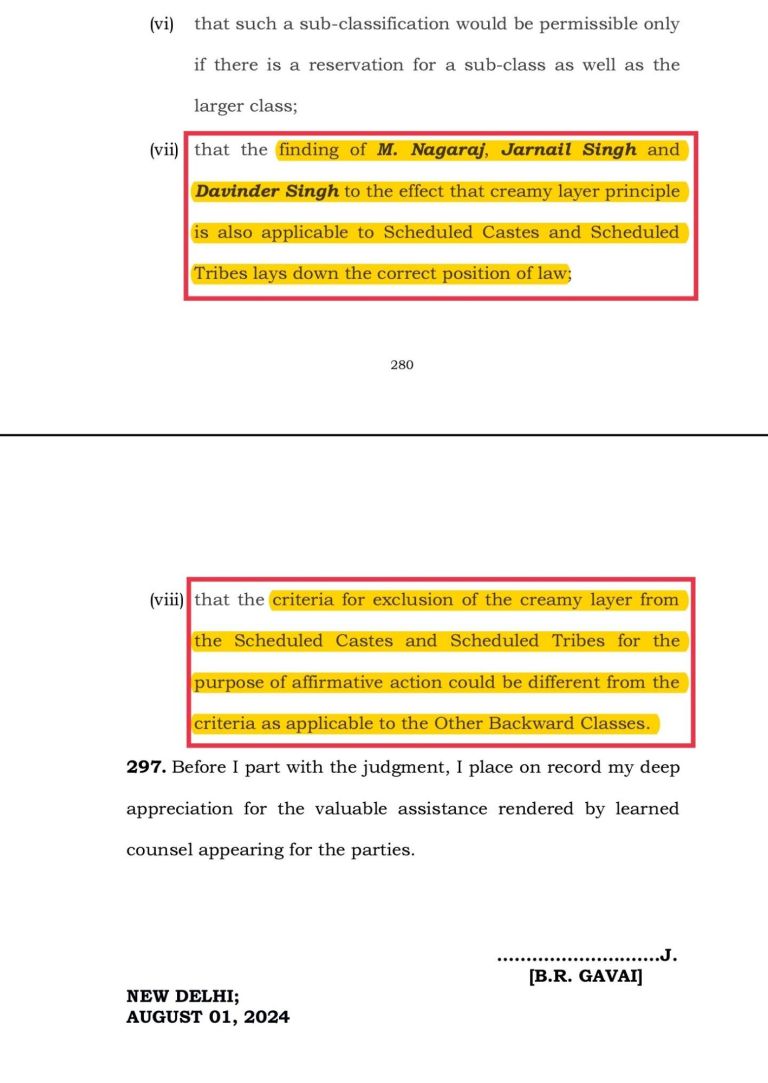 Sub-classification of Scheduled Castes: How the Supreme Court of India ...